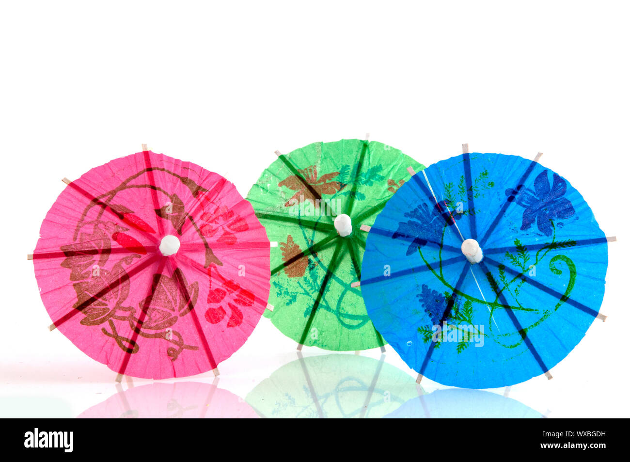 colorful parasols for the beach Stock Photo - Alamy