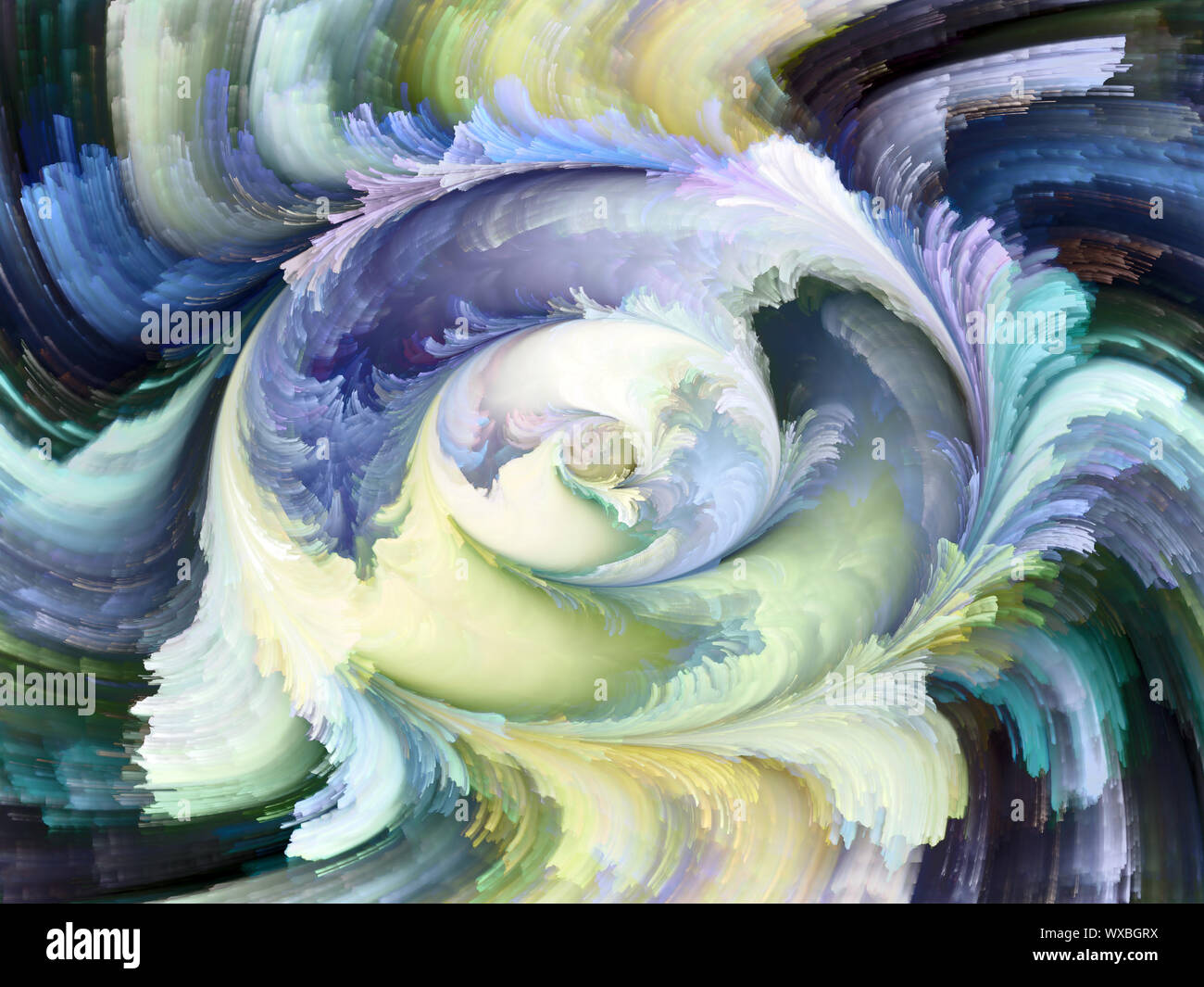 Digital swirl series design hi-res stock photography and images - Alamy