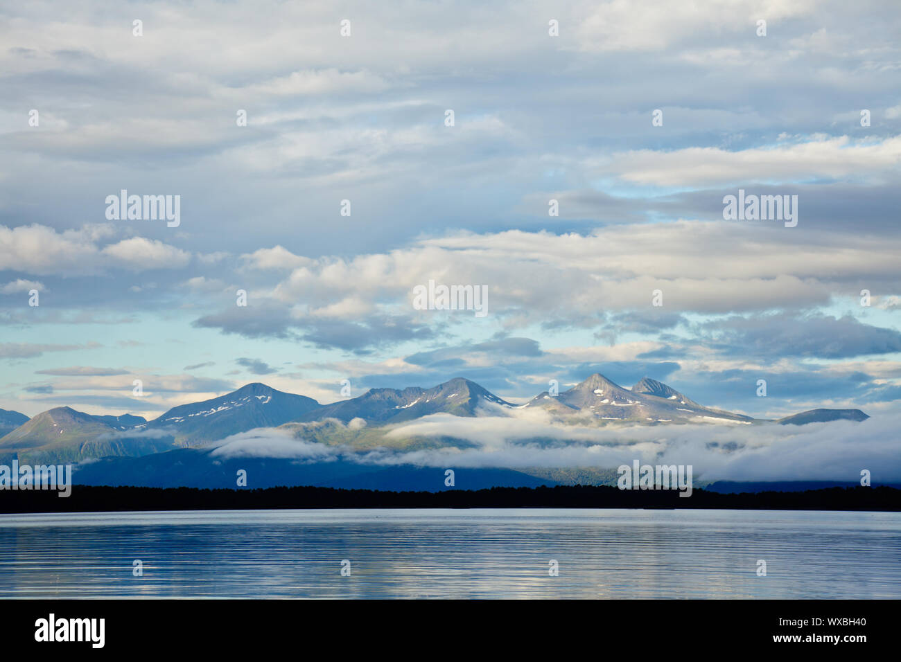 Dramatic sunrise over Moldefjord in Norway Stock Photo - Alamy