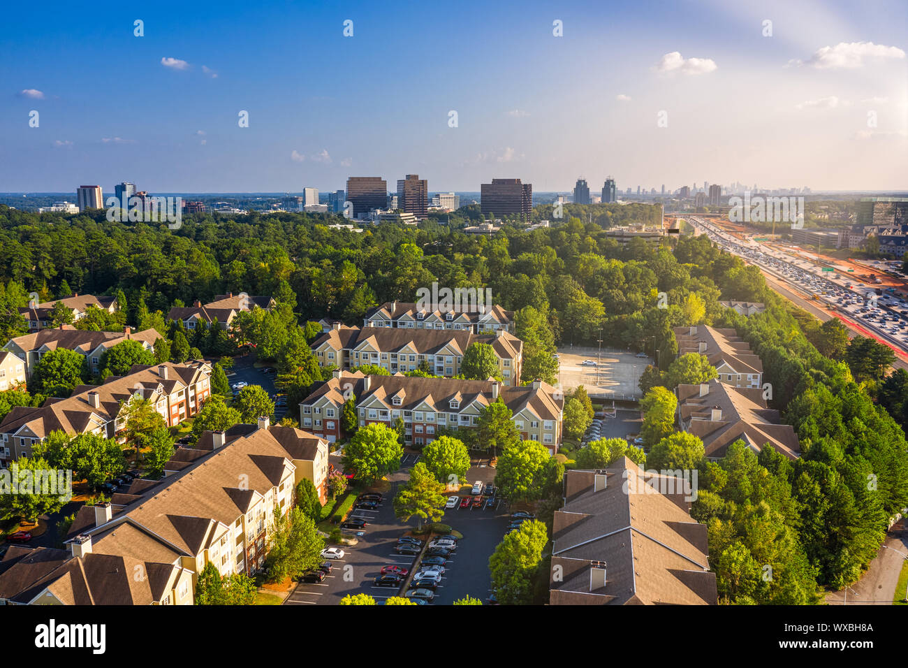 Atlanta ga 400 highway hi-res stock photography and images - Alamy