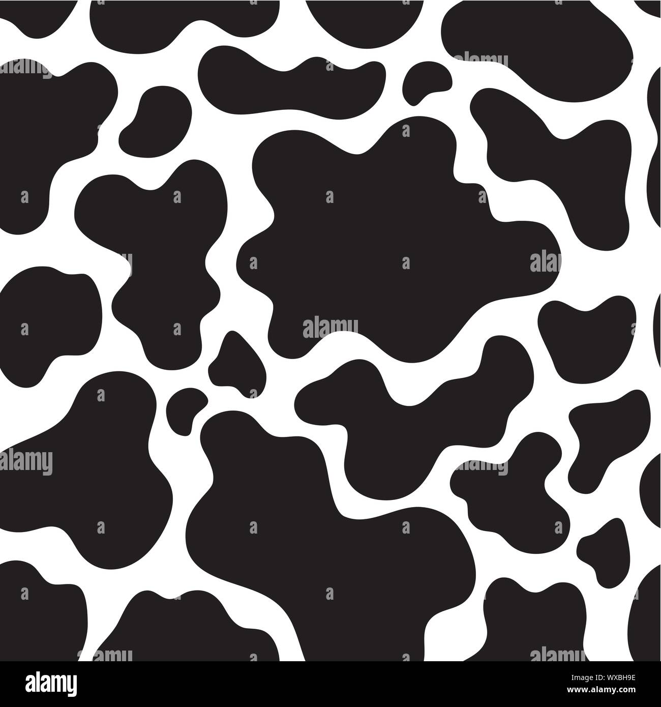 Cow theme seamless background 1 Stock Vector Image & Art - Alamy