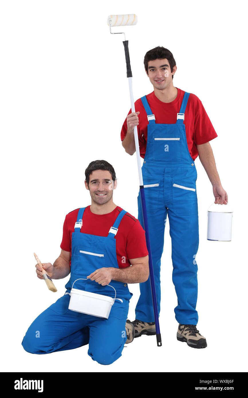 Painters overalls hi-res stock photography and images - Alamy
