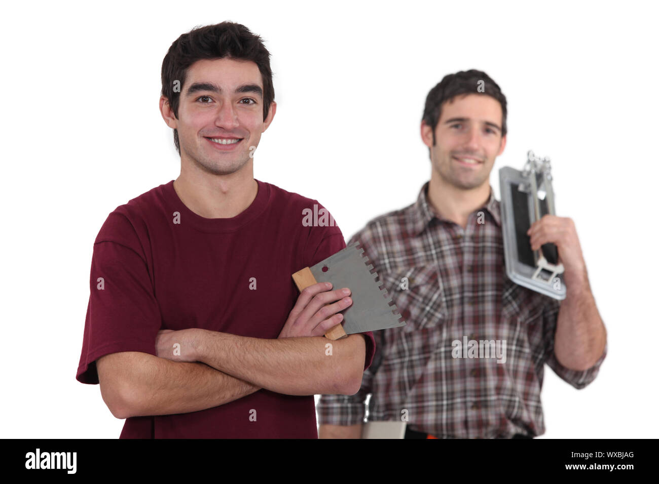 Tilers tool hi-res stock photography and images - Alamy