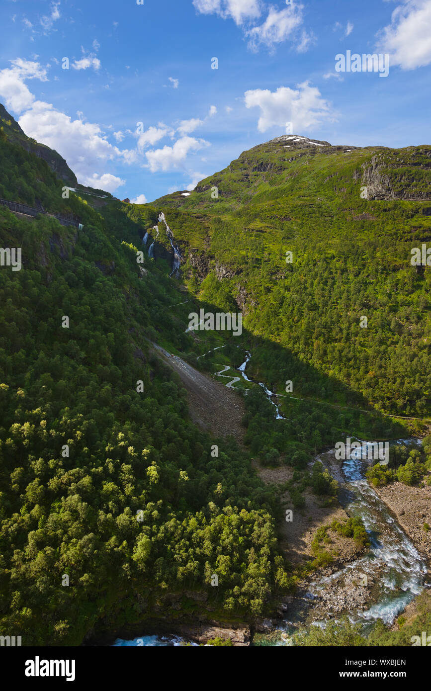 Village flam flam myrdal railway hi-res stock photography and images - Alamy
