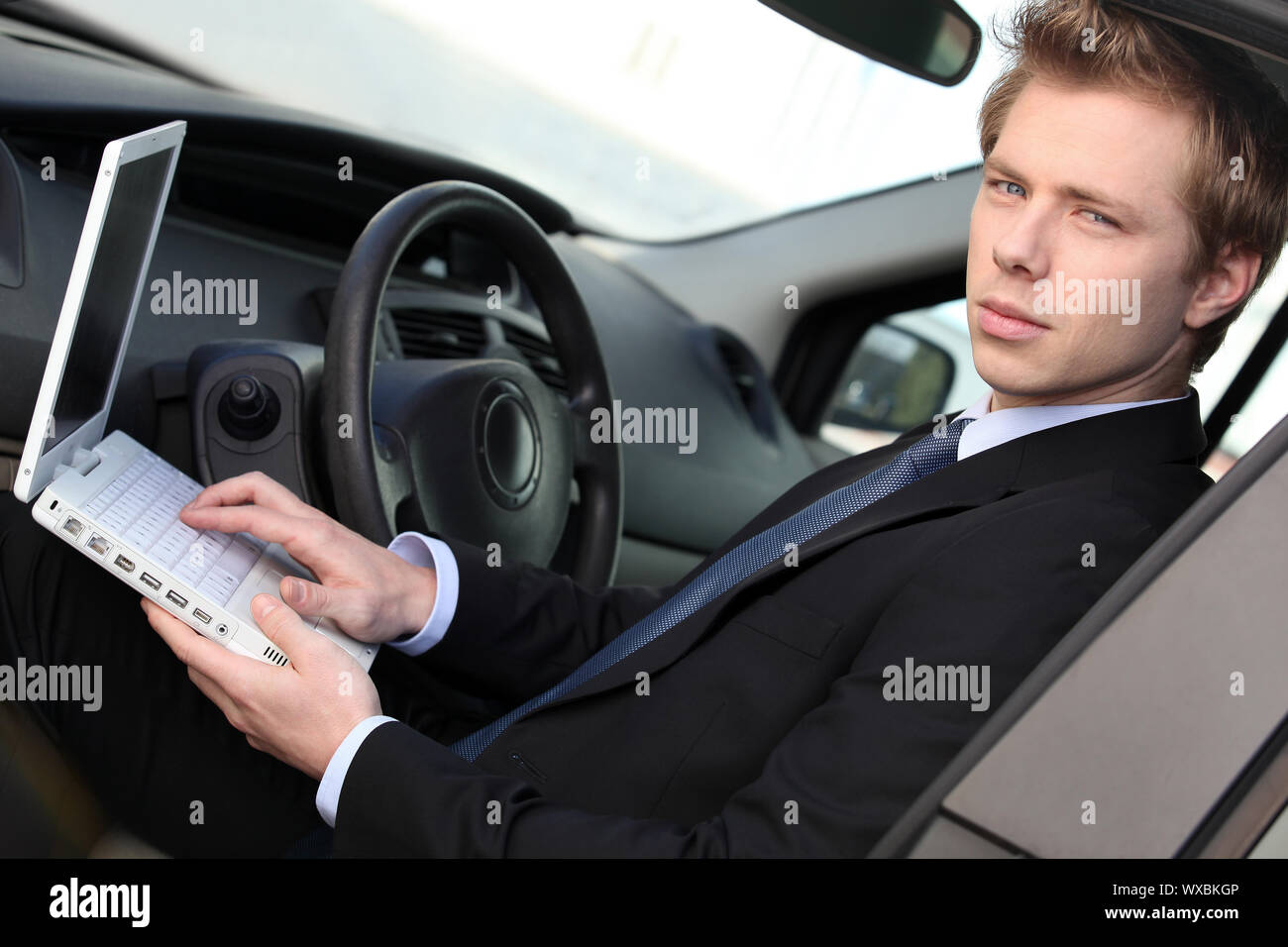 Man stuck in computer screen hi-res stock photography and images - Alamy