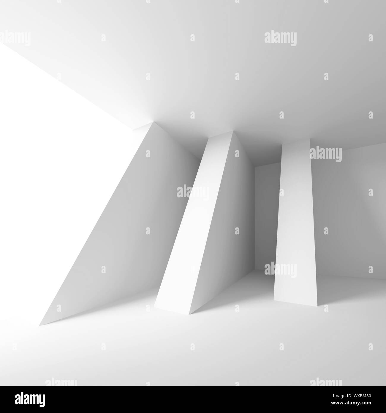 3d Illustration of Abstract Architectural Design Stock Photo - Alamy