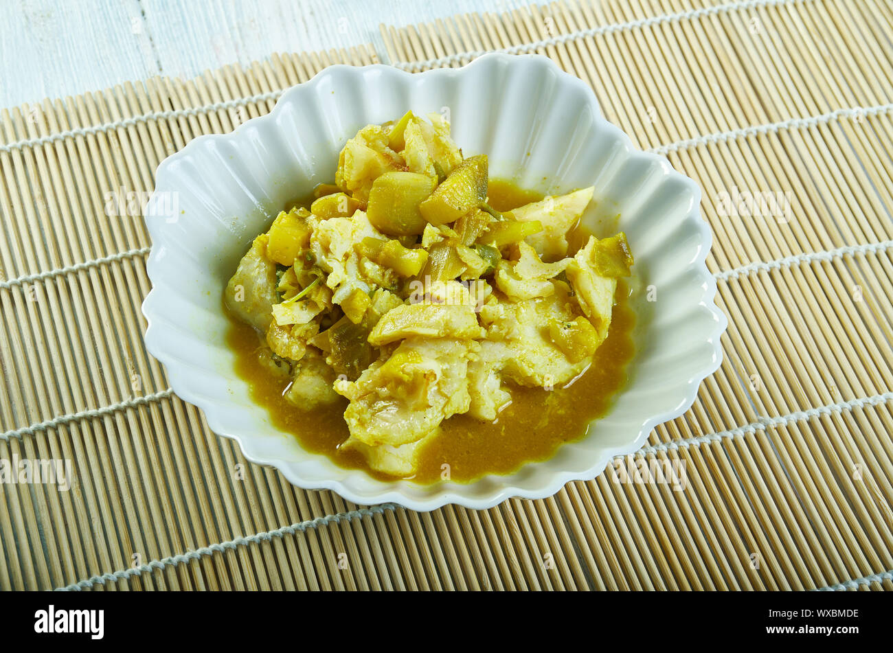 South Indian hake curry Stock Photo - Alamy