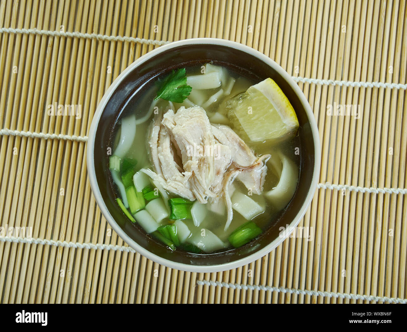 Korean Dak Kalguksu Stock Photo - Alamy
