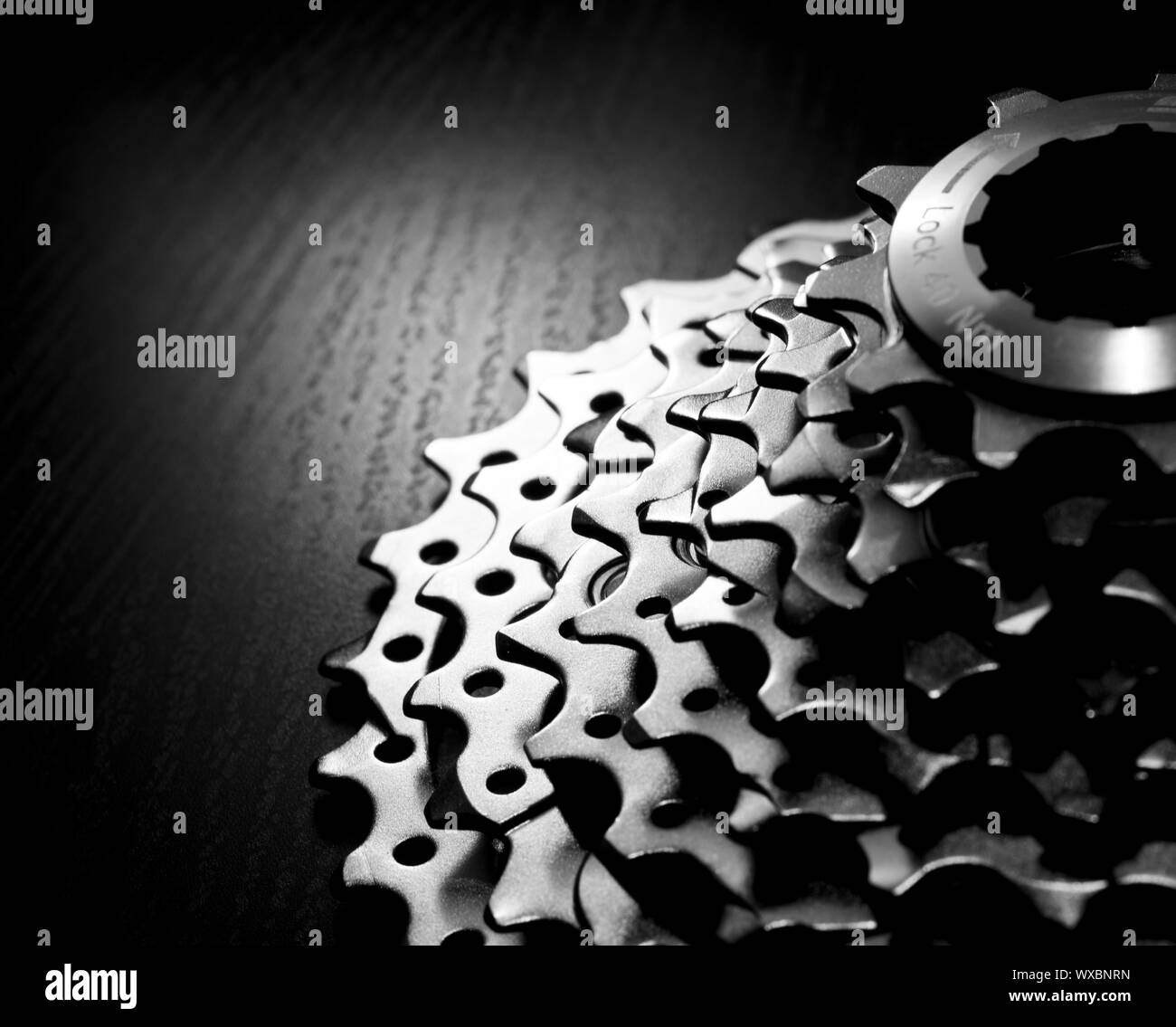 Silver bike rack Black and White Stock Photos & Images - Alamy