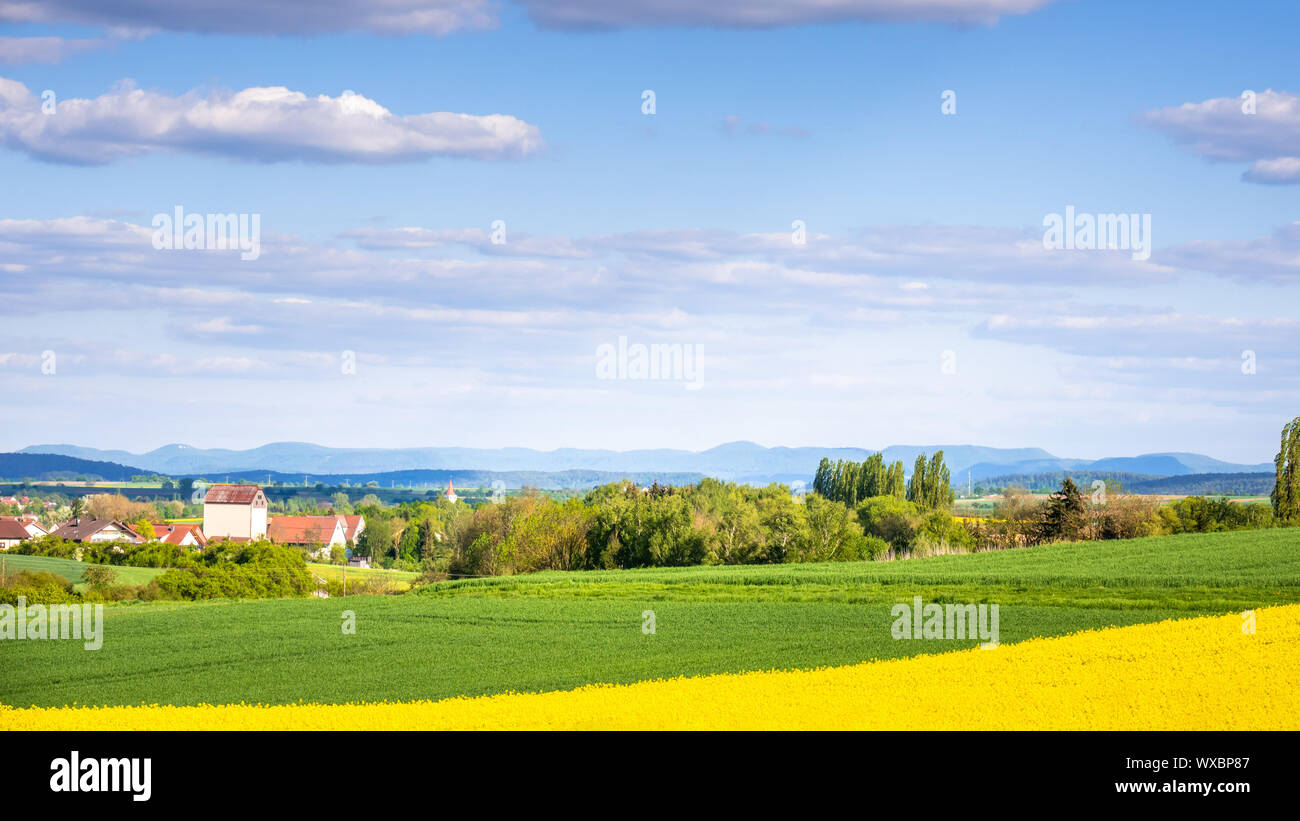 landscape scenery at Gueltstein Herrenberg Germany Stock Photo - Alamy
