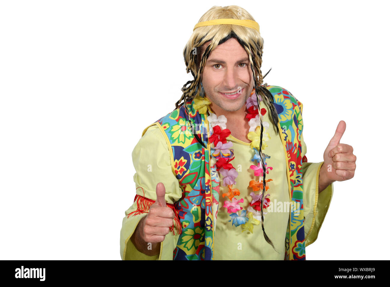 Hippy man standing hi-res stock photography and images - Alamy