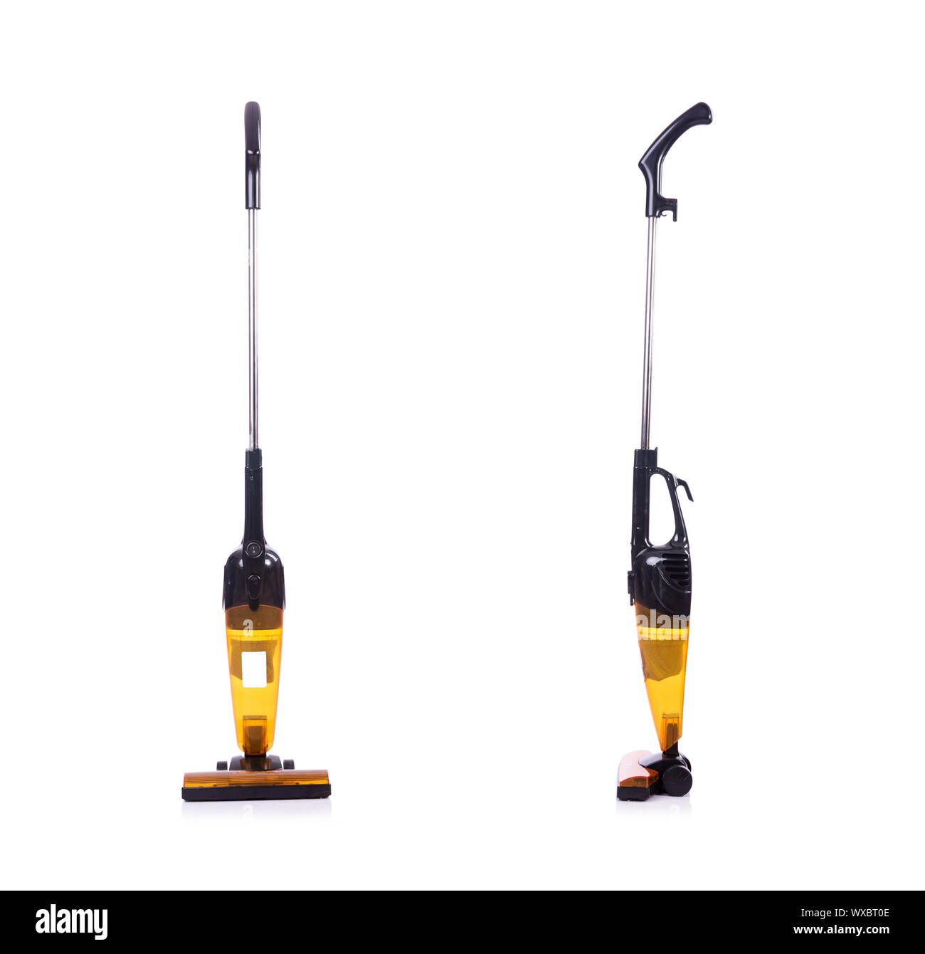 Vacuum cleaner isolated on white Stock Photo - Alamy