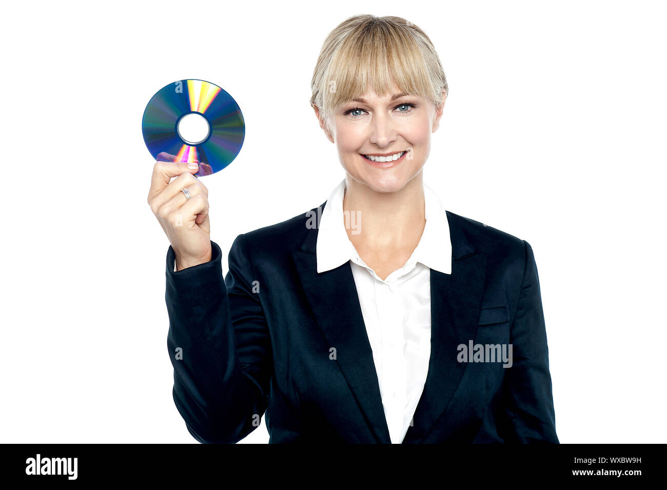 We preserve your data securely in password protected dvd Stock Photo ...