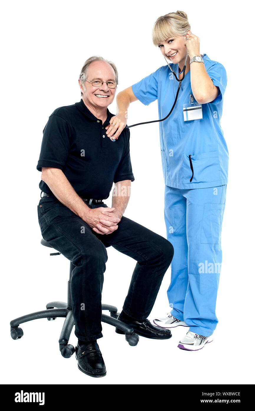 You are healthy, fit and fine. Stay same, live life large Stock Photo ...