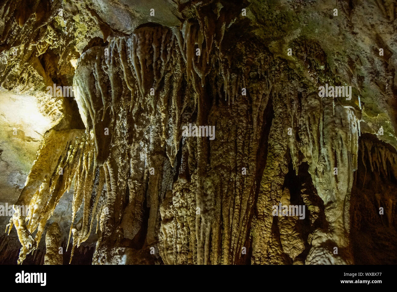 famous cave in europe Prometheus Cave Stock Photo - Alamy