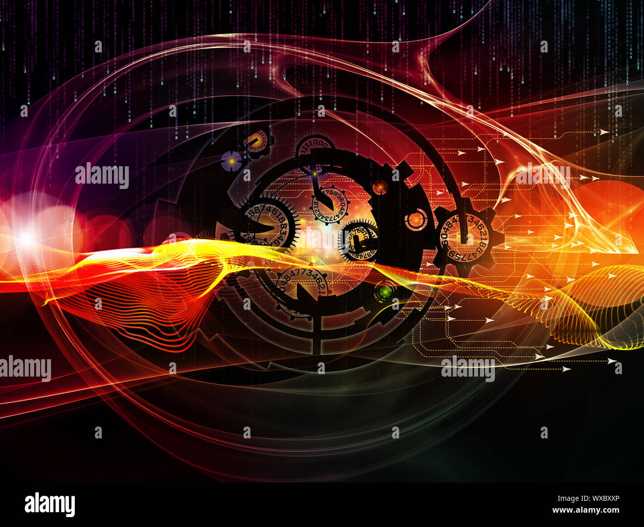 Differential Engine Series. Visually pleasing composition of gears ...