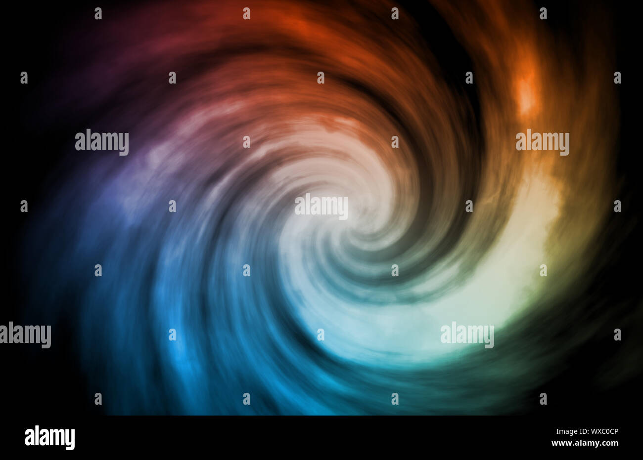 A Mysterious Swirl Ghost Lights Abstract Background Stock Photo - Alamy