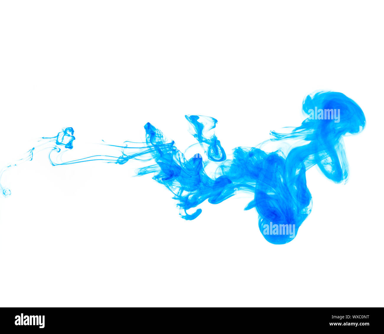 abstract ink squirted into water Stock Photo - Alamy