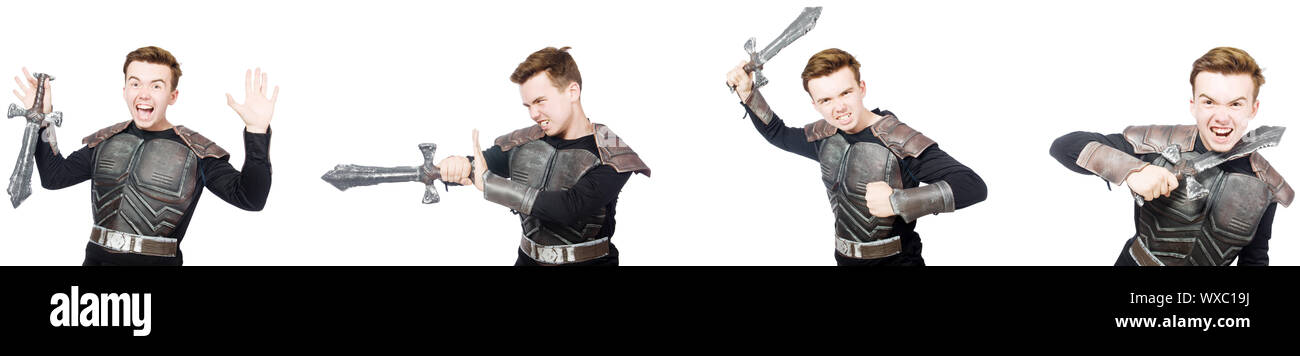 Suit of armor funny hi-res stock photography and images - Alamy