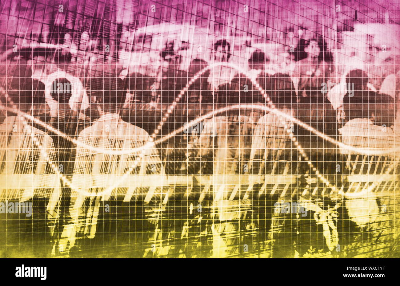 Web Traffic Data Analysis Graph Internet Chart Stock Photo - Alamy