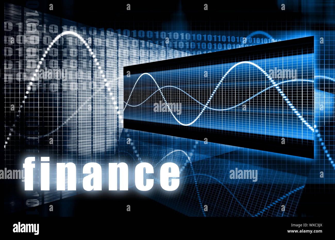 Finance Background as a Creative Concept Art Stock Photo - Alamy