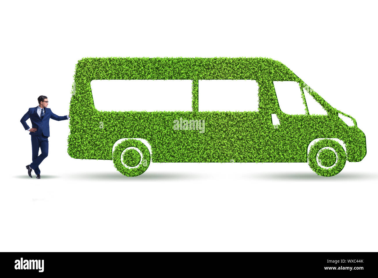Electric bus eco friendly transportation Cut Out Stock Images ...