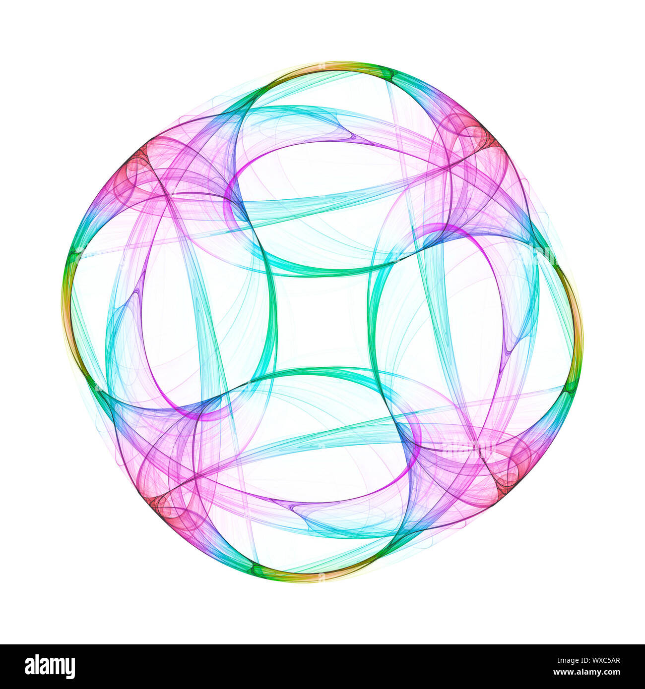 An illustration of a nice colorful swirl Stock Photo - Alamy