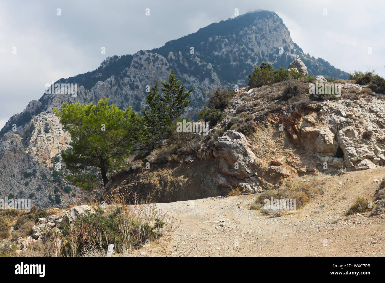 landscape in Cyprus Stock Photo - Alamy