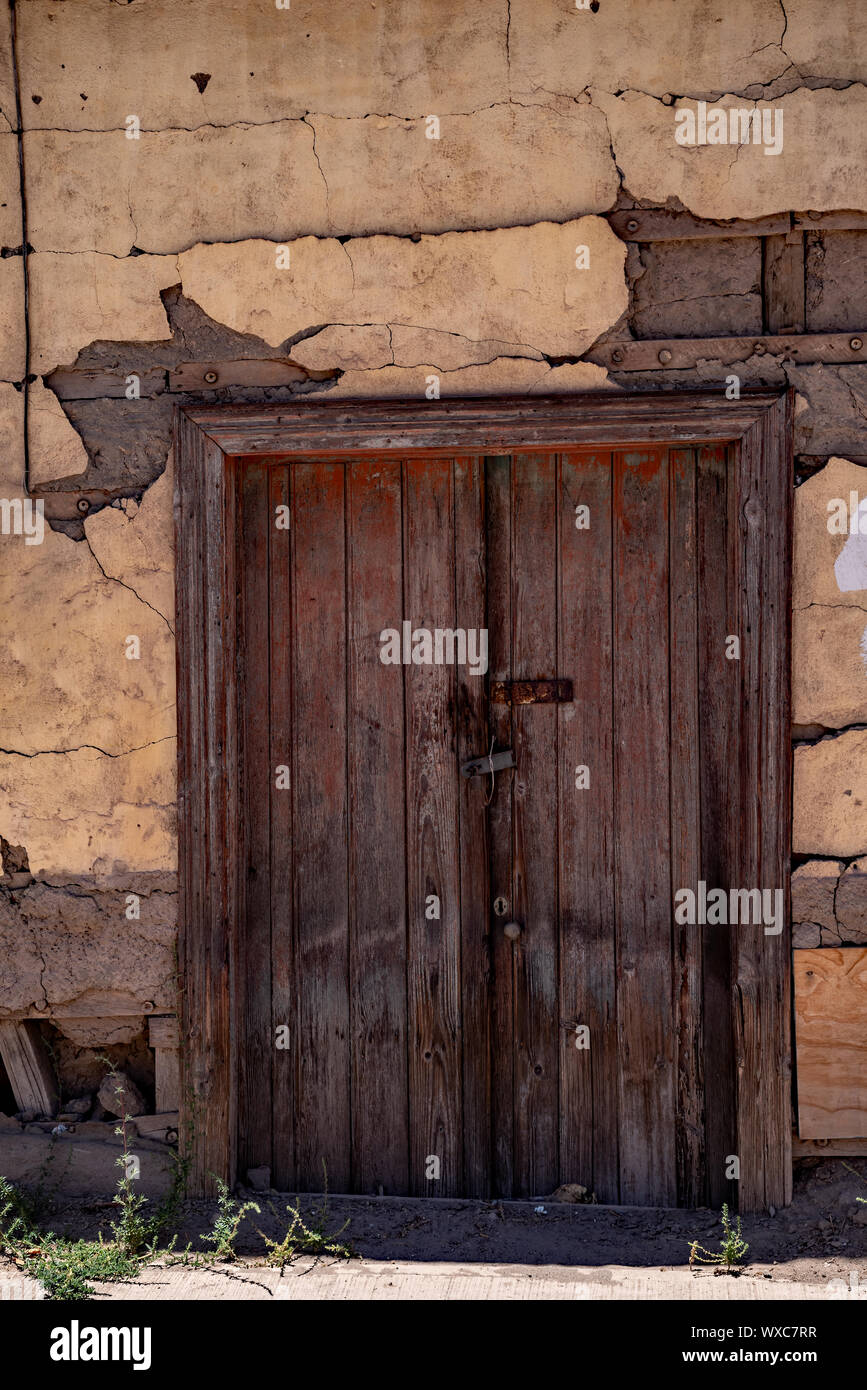 old door in an old house Stock Photo - Alamy