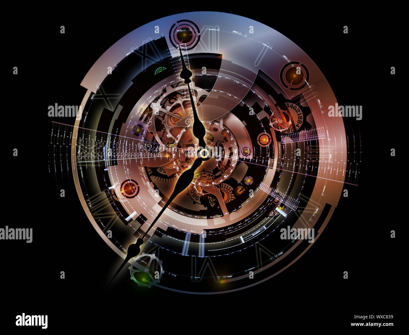 Numeral design series hi-res stock photography and images - Alamy