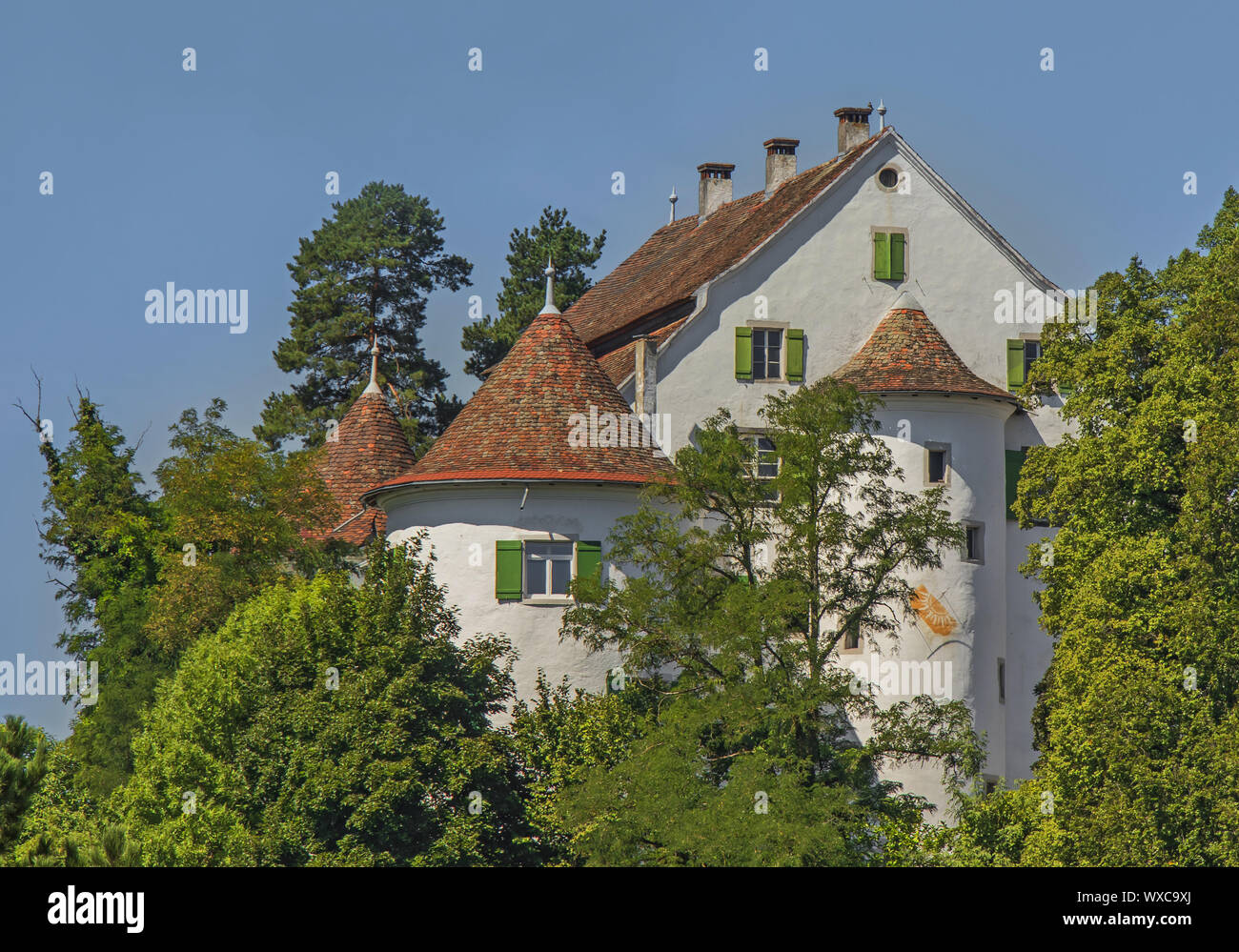 Castle Randegg, Gottmadingen Stock Photo - Alamy