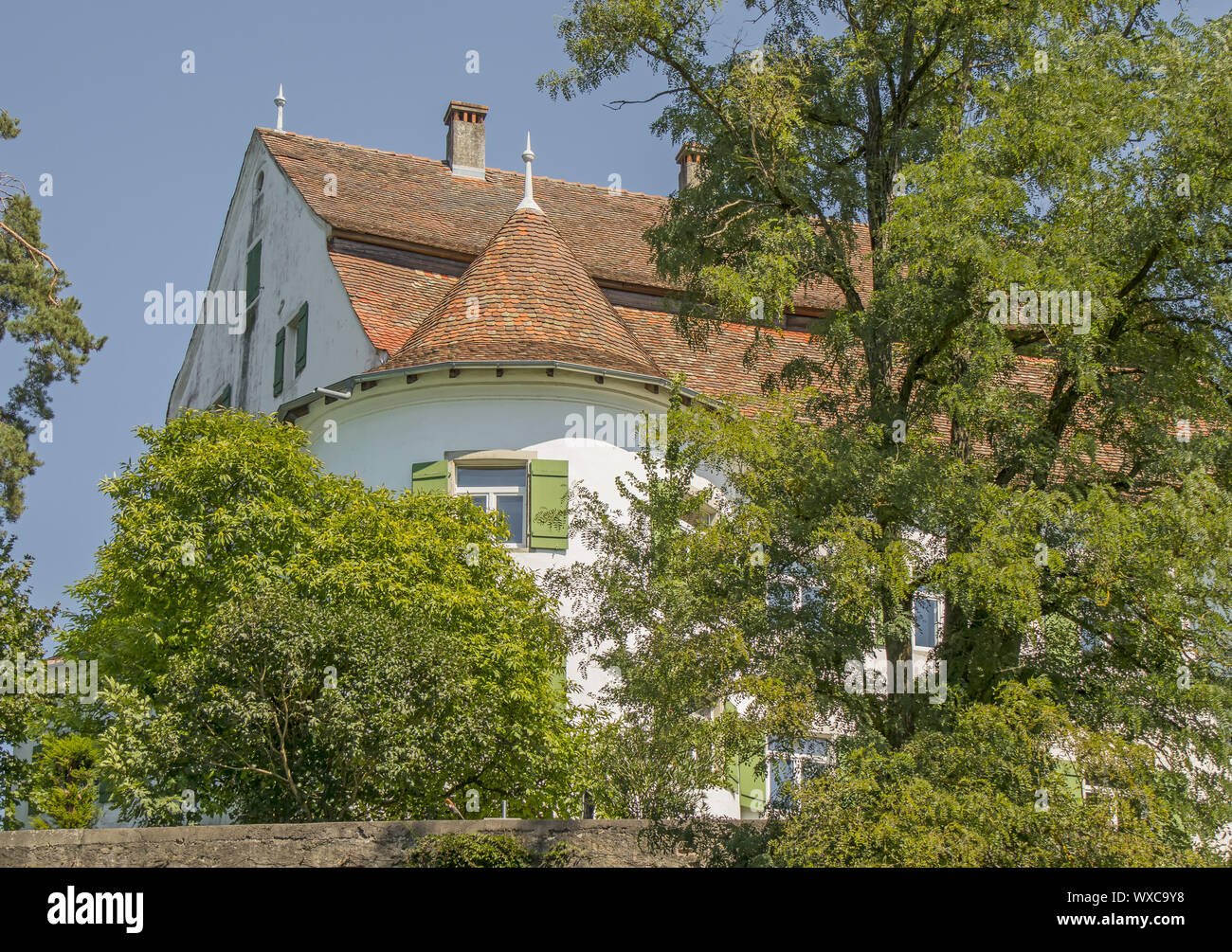 Castle Randegg, Gottmadingen Stock Photo - Alamy