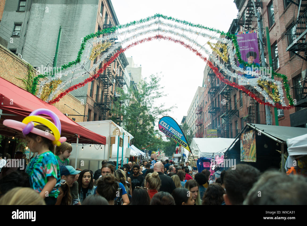 The Feast of San Gennaro a famous italian festival in little italy near ...