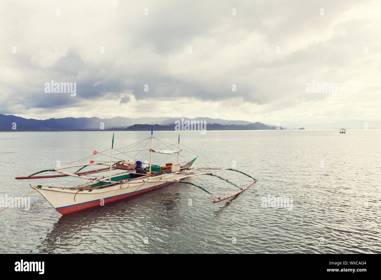 Boat in Philippines Stock Photo - Alamy