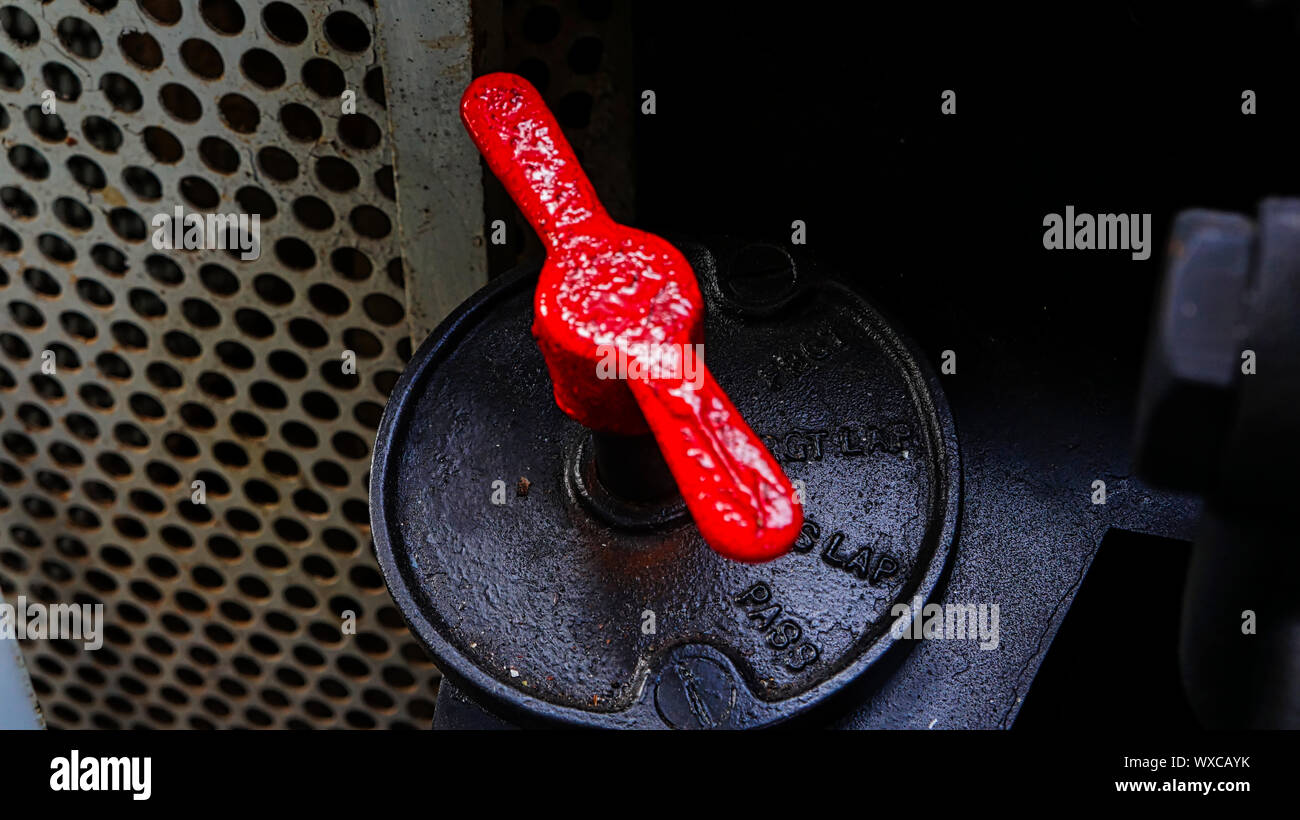 Diesel locomotive controls hi-res stock photography and images - Alamy