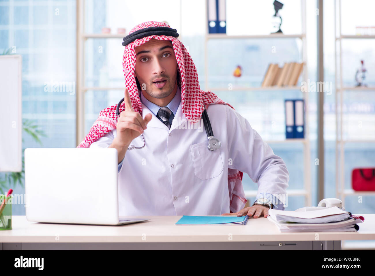 Clinic medical treatment arabic hi-res stock photography and images - Alamy