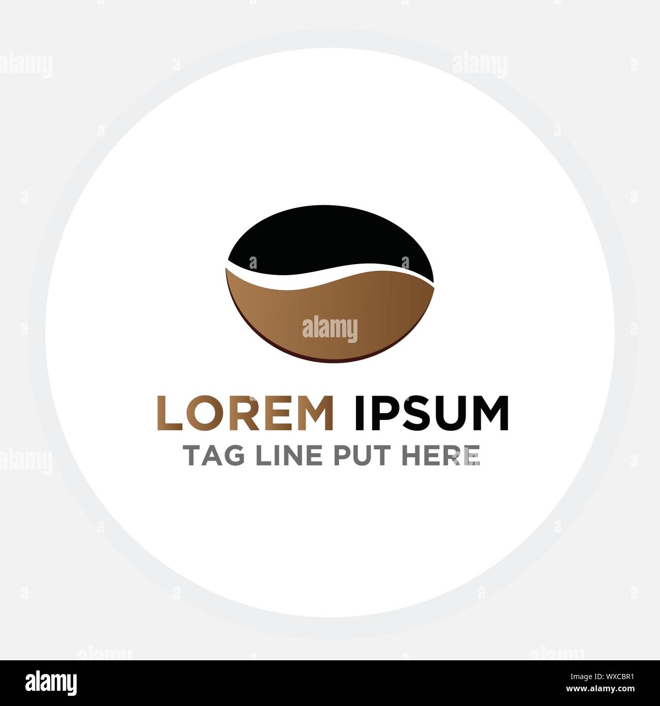 coffee shop and coffee vector/Coffee bean icon symbol Stock Vector ...