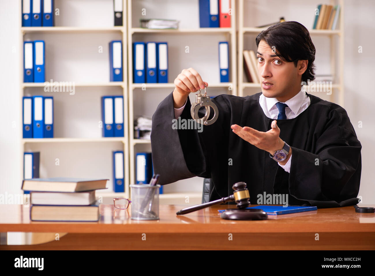 Young magistrate hi-res stock photography and images - Alamy