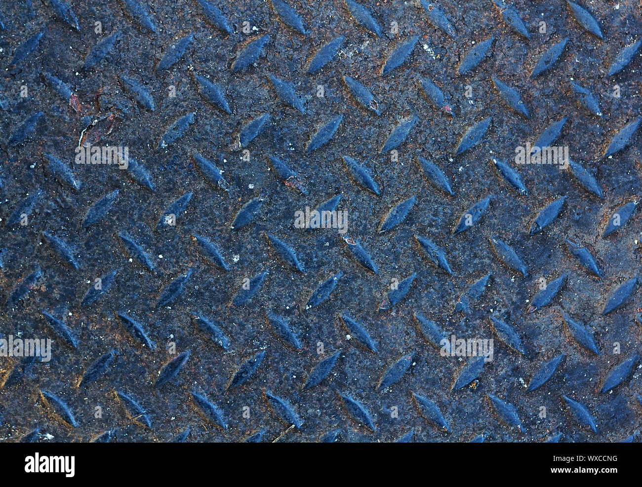Grunge texture background, surface blue metal scratch, retro and ...