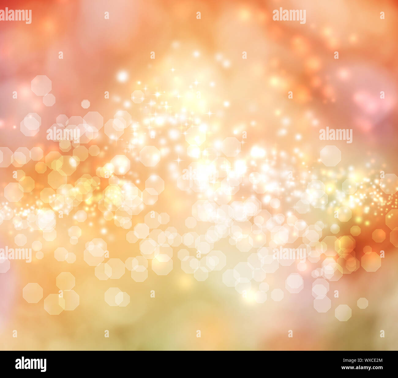 Pink and Orange Colored Abstract Lights Background Stock Photo - Alamy
