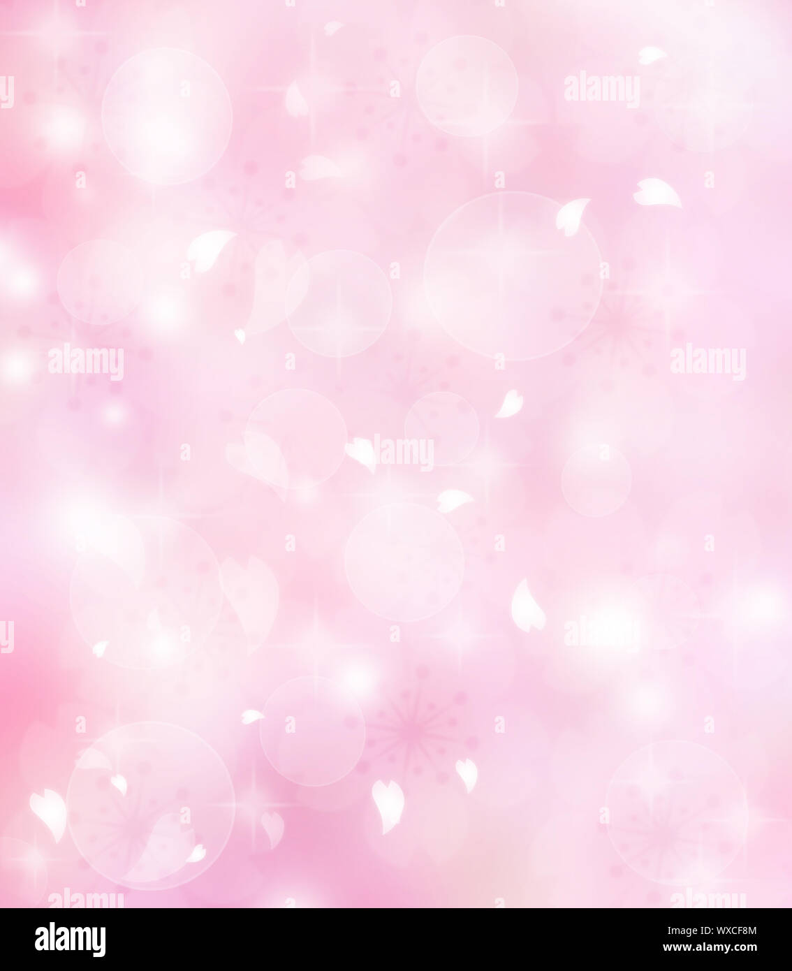 Pink flower petals background Stock Photo - Alamy