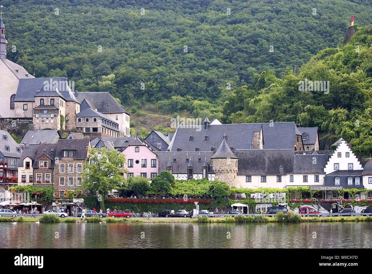 the famous Village of Beilstein,Mosel Valley,Rhineland-Palatinate ...