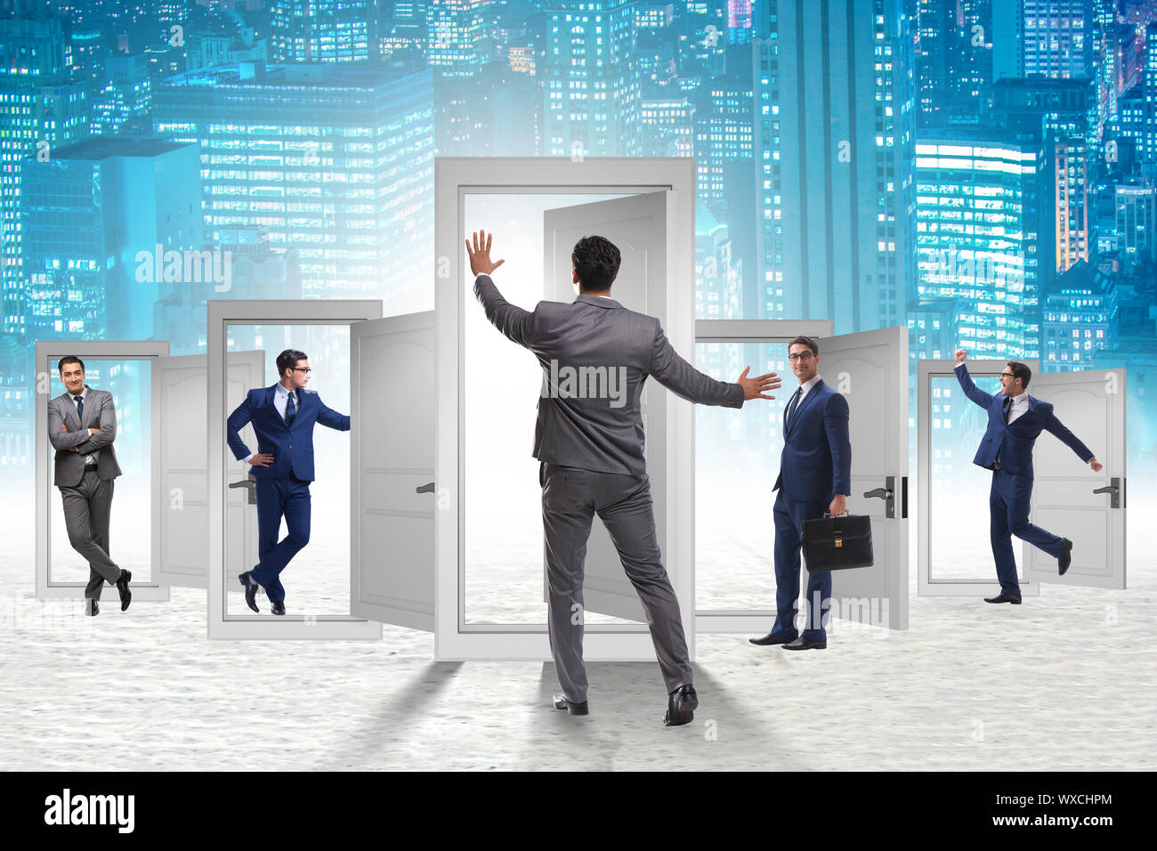 Opening doors to opportunities hi-res stock photography and images - Alamy