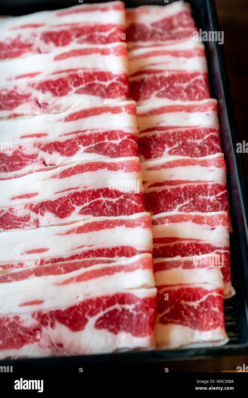 Raw Beef meat Stock Photo - Alamy