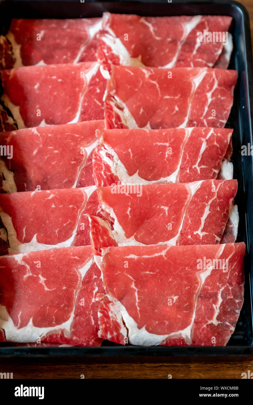 Raw Beef meat Stock Photo - Alamy