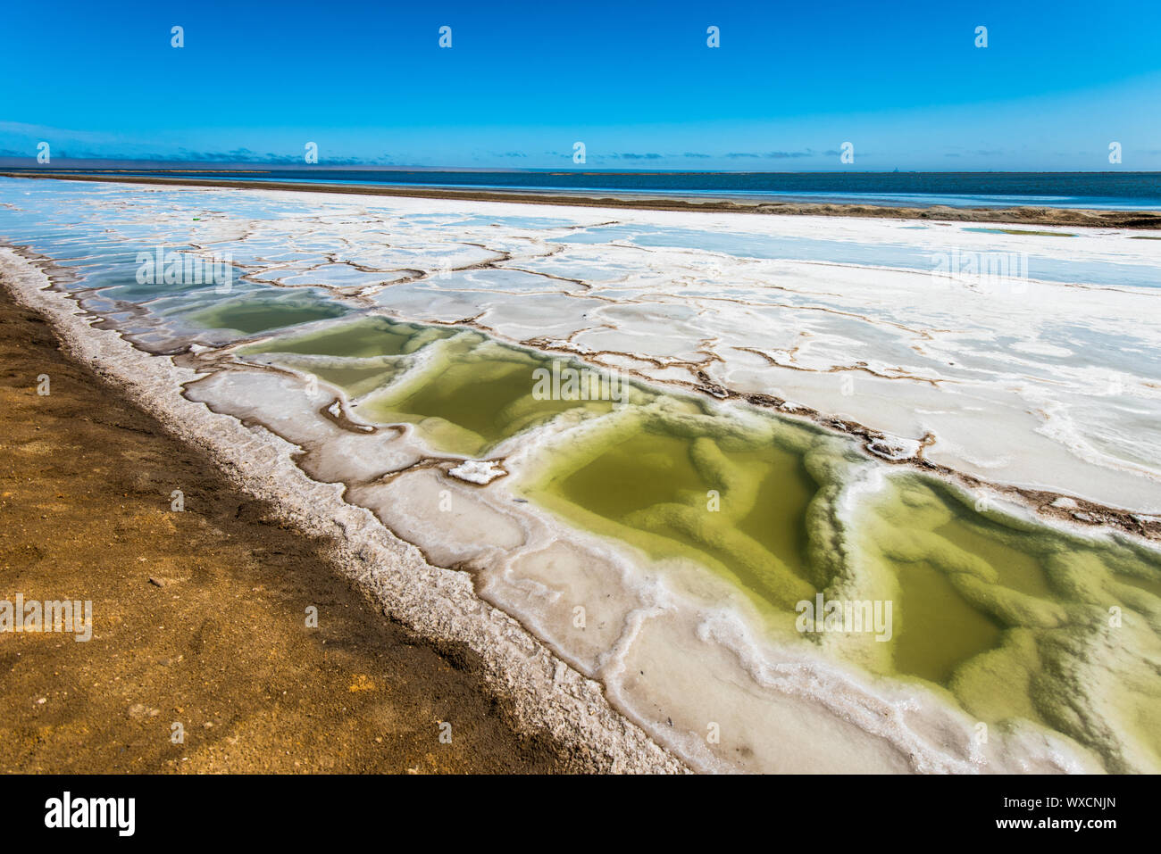 Walvis bay salt pans hi-res stock photography and images - Alamy