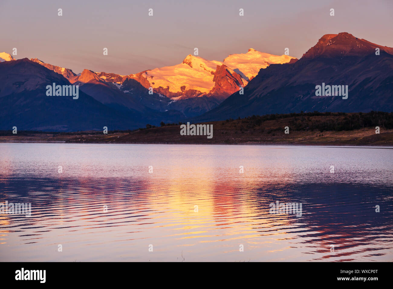 Lake in Patagonia Stock Photo - Alamy