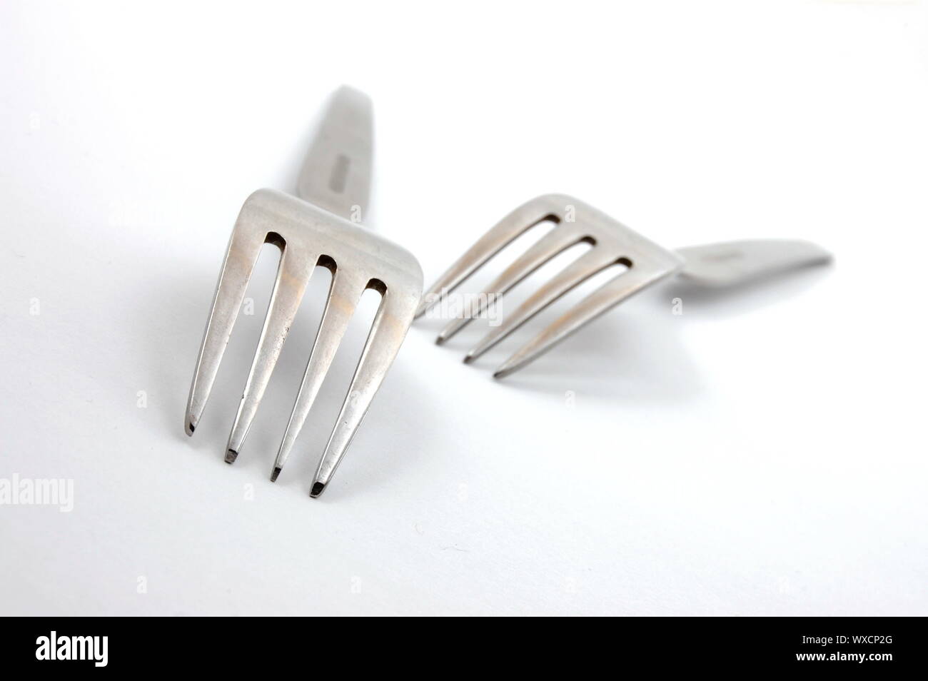 abstract fork macro in the kitchen as a food concept Stock Photo - Alamy