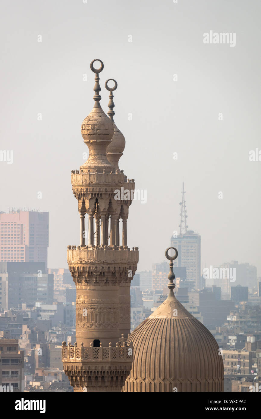 mosque minaret in Cairo Egypt Stock Photo - Alamy