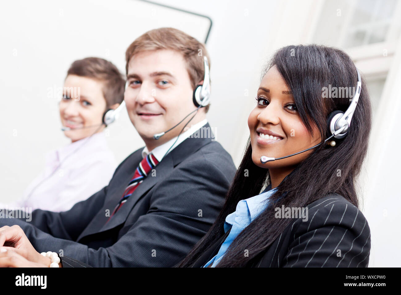Callcenter agent hi-res stock photography and images - Alamy